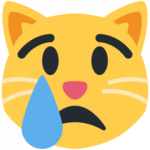 Arti Emoji 😿 Kucing Menangis (Crying Cat) - Emojipedia Indonesia