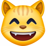 Arti Emoji 😸 Kucing Menyeringai dengan Mata Tersenyum - Emojipedia ...