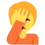 Arti Emoji 🤦 Orang Menutup Wajah (Person Facepalming) - Emojipedia ...