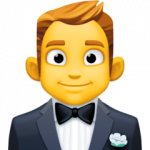 Arti Emoji 🤵 Pria Mengenakan Tuxedo (Man in Tuxedo) - Emojipedia Indonesia