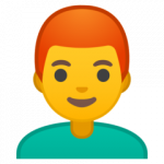 Arti Emoji 👨‍🦰 Pria Berambut Merah (Man: Red Hair) - Emojipedia Indonesia
