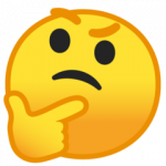 Arti Emoji 🤔 Wajah Berpikir (Thinking Face) - Emojipedia Indonesia