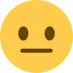 Arti Emoji 😐 Wajah Datar (Neutral Face) - Emojipedia Indonesia