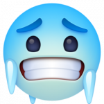 Arti Emoji 🥶 Wajah Kedinginan (Cold Face) - Emojipedia Indonesia