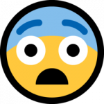 Arti Emoji 😨 Wajah Ketakutan (Fearful Face) - Emojipedia Indonesia