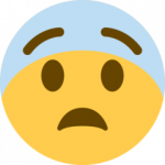 Arti Emoji 😨 Wajah Ketakutan (Fearful Face) - Emojipedia Indonesia