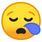 Arti Emoji 😪 Wajah Mengantuk (Sleepy Face) - Emojipedia Indonesia