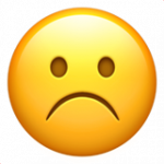 Arti Emoji ☹️ Wajah Mengernyit (Frowning Face) - Emojipedia Indonesia
