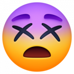 Arti Emoji 😵 Wajah Pening (Dizzy Face) - Emojipedia Indonesia