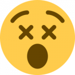 Arti Emoji 😵 Wajah Pening (Dizzy Face) - Emojipedia Indonesia