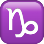 Arti Emoji ♑ Capricorn (Capricorn) - Emojipedia Indonesia