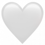 Arti Emoji 🤍 Hati Putih (White Heart) - Emojipedia Indonesia
