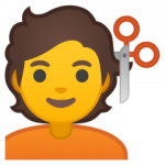 Arti Emoji 💇 Orang Sedang Potong Rambut