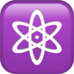 Arti Emoji ⚛️ Simbol Atom - Emojipedia Indonesia