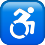Arti Emoji ♿ Simbol Kursi Roda (Wheelchair Symbol) - Emojipedia Indonesia