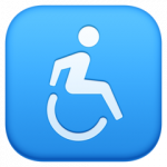 Arti Emoji ♿ Simbol Kursi Roda (Wheelchair Symbol) - Emojipedia Indonesia