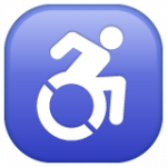Arti Emoji ♿ Simbol Kursi Roda (Wheelchair Symbol) - Emojipedia Indonesia