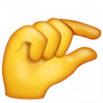 Arti Emoji 🤏 Tangan Mencubit (Pinching Hand) - Emojipedia Indonesia