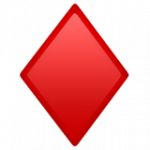 √ Arti Emoji ♦️ Wajik (Diamond Suit) - Emojipedia