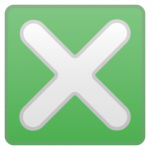 Arti Emoji Tombol Tanda Silang (Cross Mark Button) - Emojipedia Indonesia