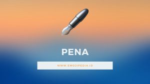 √ Arti Emoji 🖋️ Pena (Fountain Pen) - Emojipedia