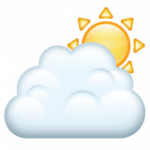 Arti Emoji ⛅ Matahari Dibelakang Awan - Emojipedia Indonesia